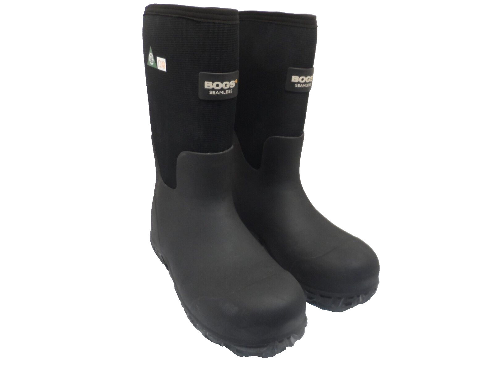 Bogs Men's Workman CTCP Waterproof Safety Wet Weather Boot Black Size ...