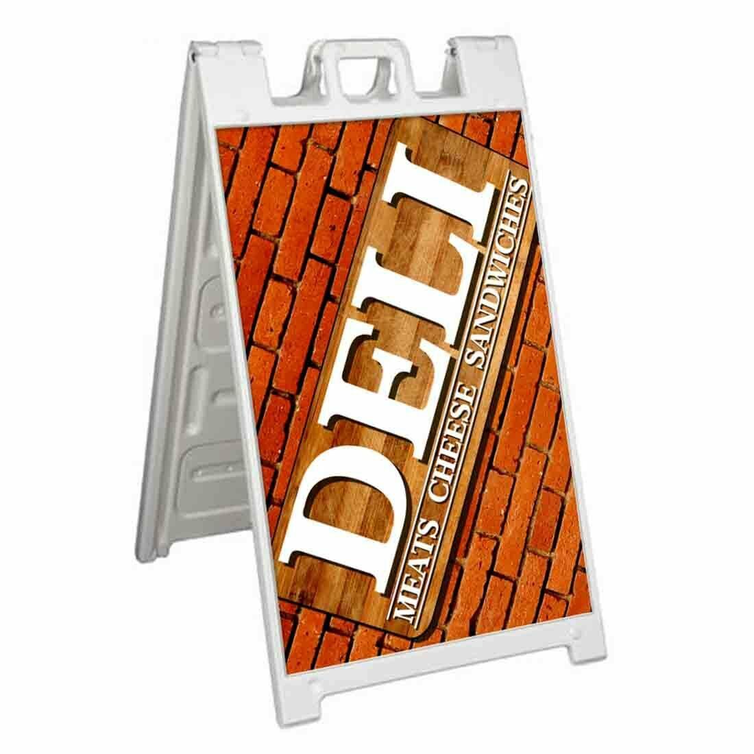 DELI Signicade 24x36 Aframe Sidewalk Sign Banner Decal SANDWICHES ...