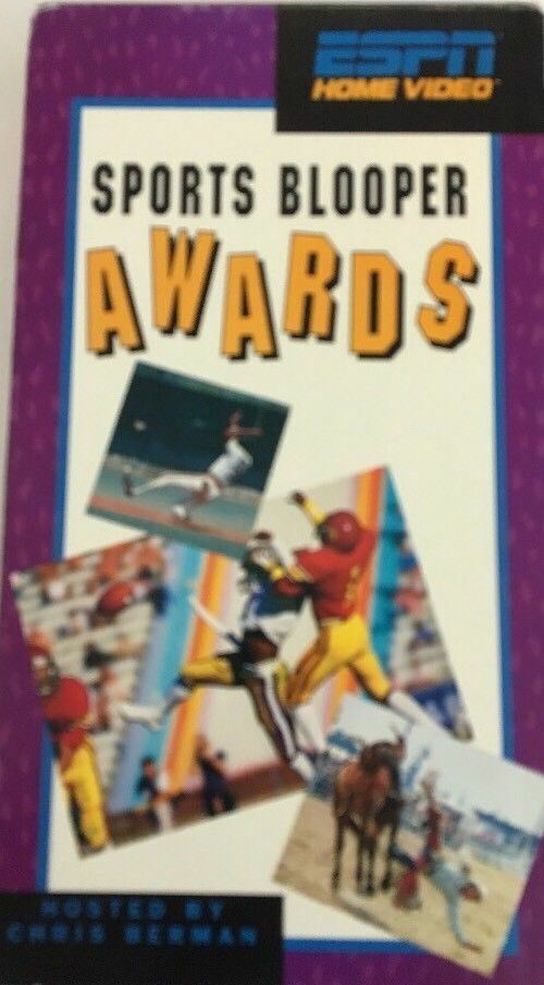 Espn's SPORTS Blooper Awards (VHS 1990) Tested-Rare Rétro Collectible ...