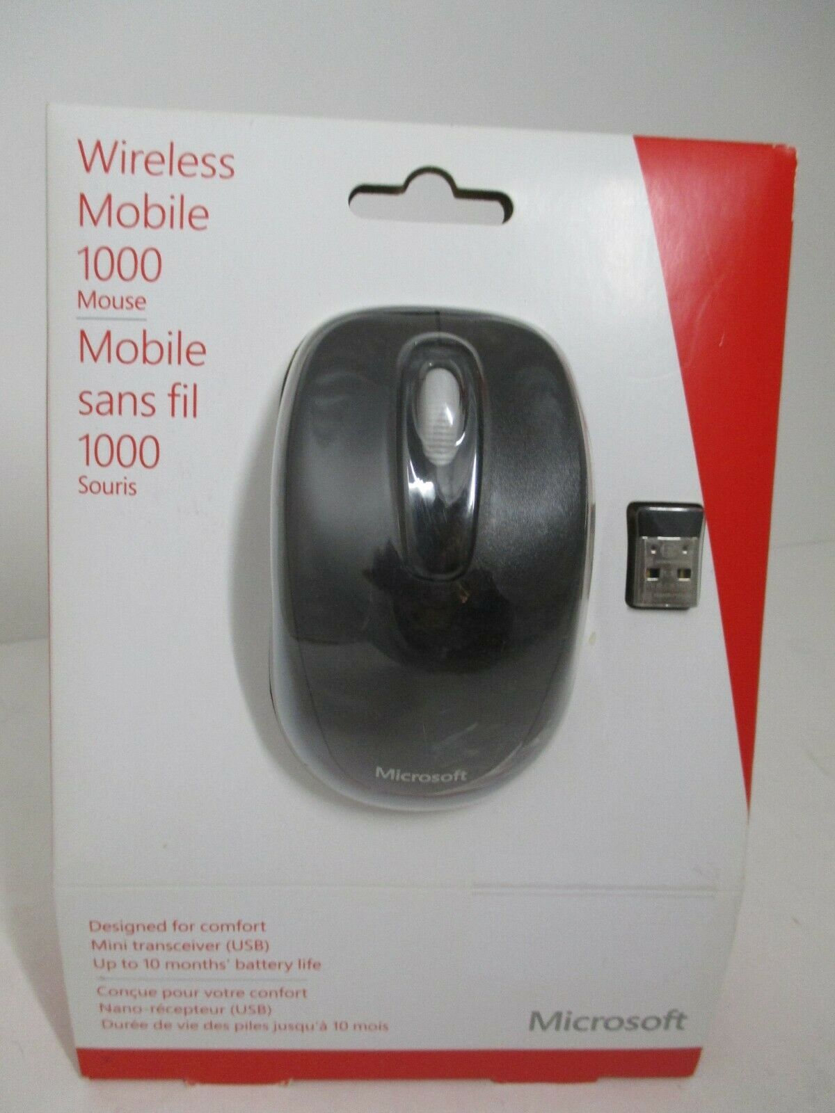 Microsoft Wireless Mobile Mouse 1000 Black and 50 similar items