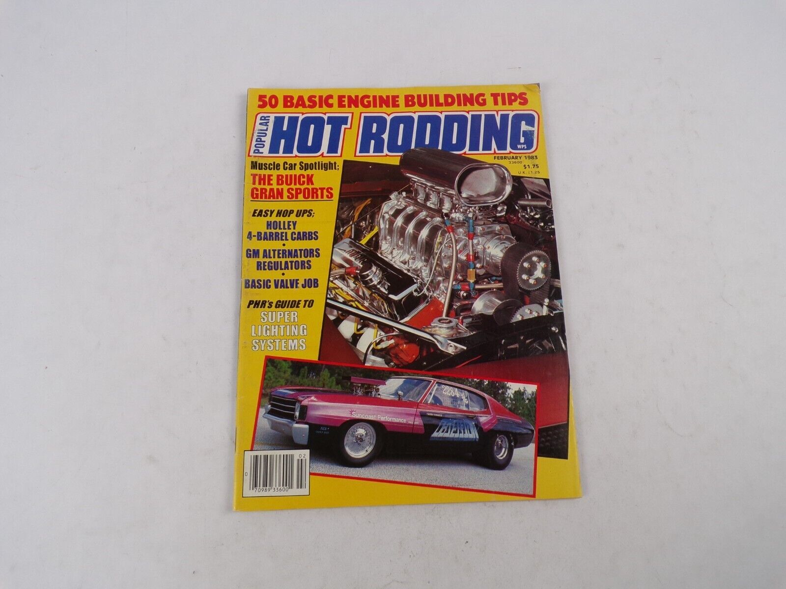 February 1983 Hot Rod Magazine 50 Basic Engine Building Tips Muscle Car ...