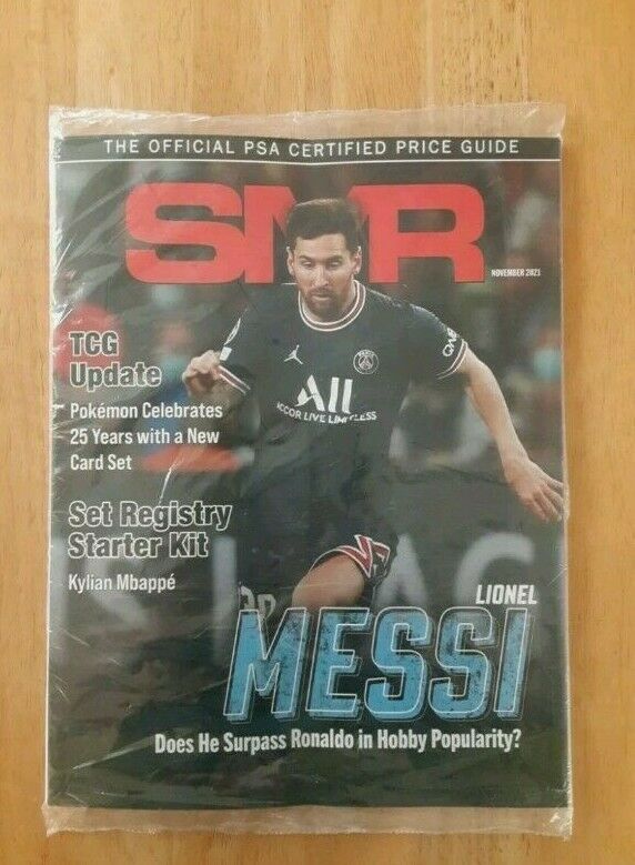 LIONEL MESSI SMR Magazine November 2021 PSA Price Guide NEW - Price ...