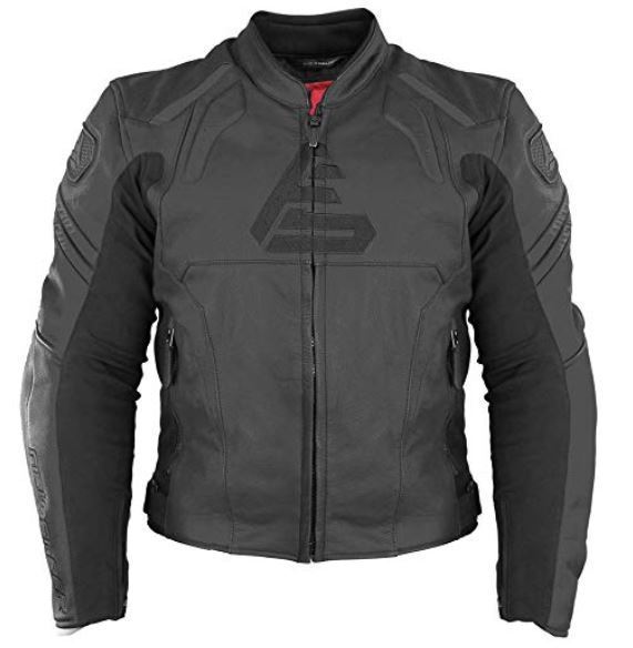 Fieldsheer Unisex-Adult Shadow Leather Jacket (Black, 42), 1 Pack 2019 ...