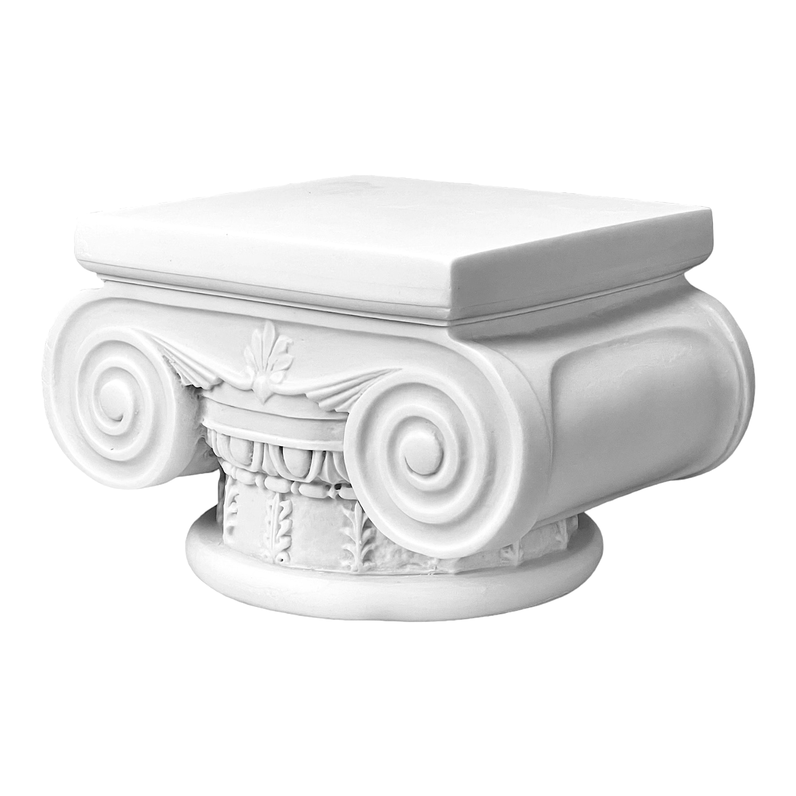 Ancient Greek Ionic Column Capital Base for Statue Sculpture ...