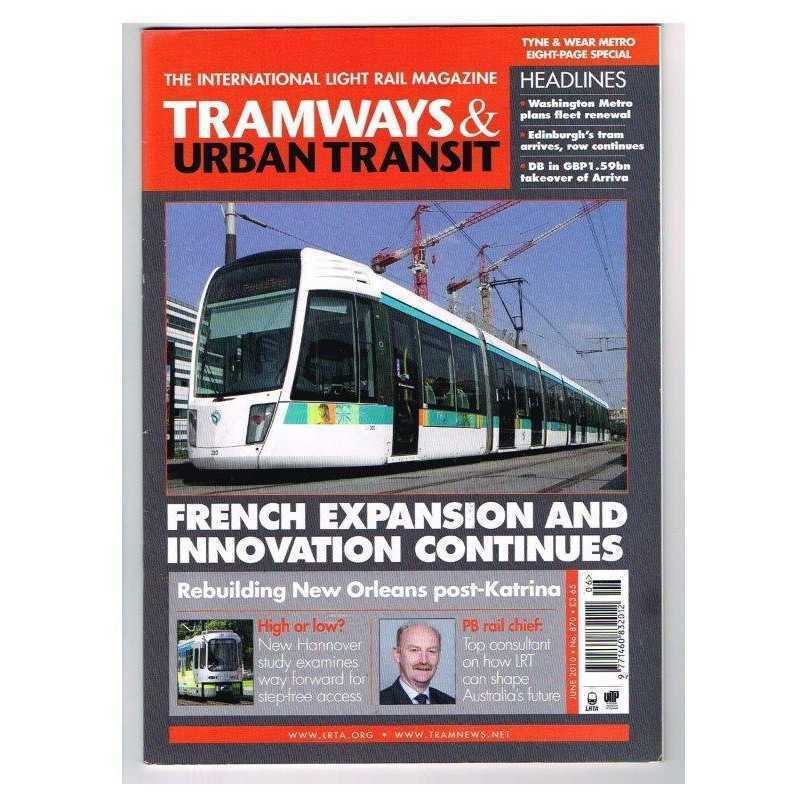 Tramways & Urban Transit Magazine June 2010 mbox2671 French expansion ...