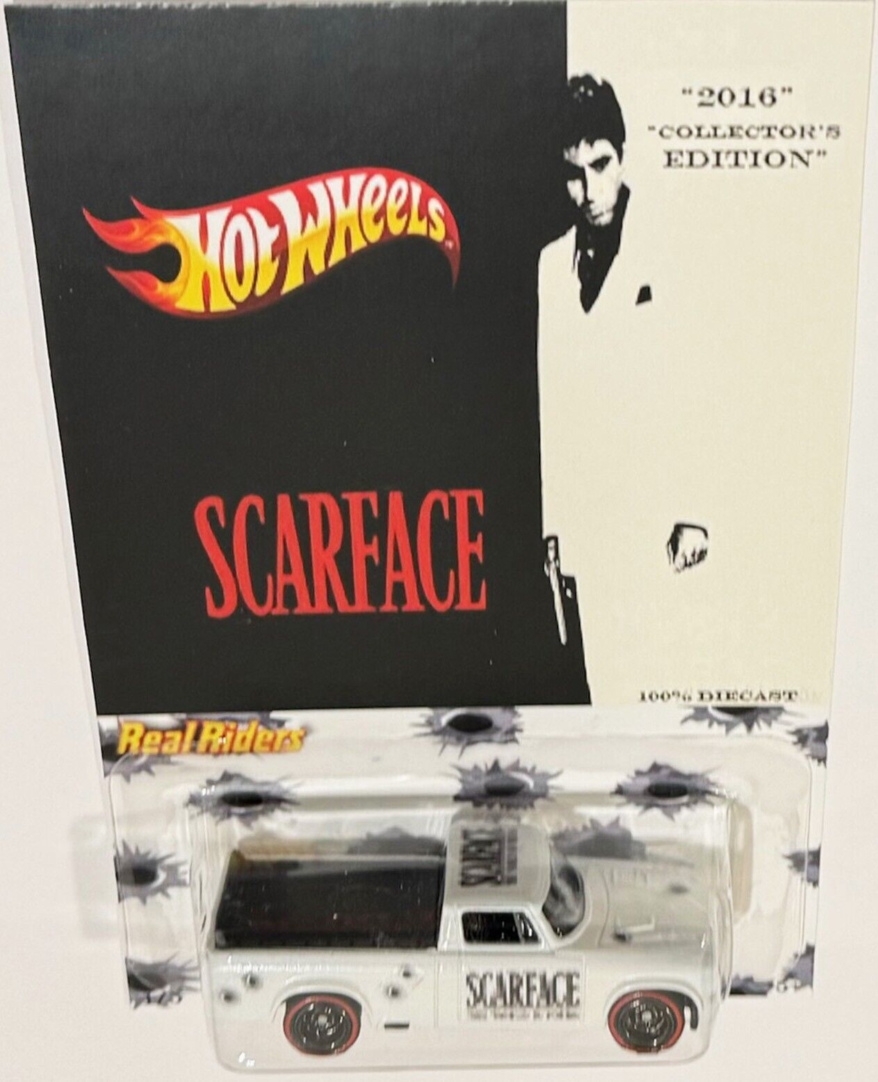 White '63 Studebaker Champ Custom Hot Wheels Scarface Series w/RR ...