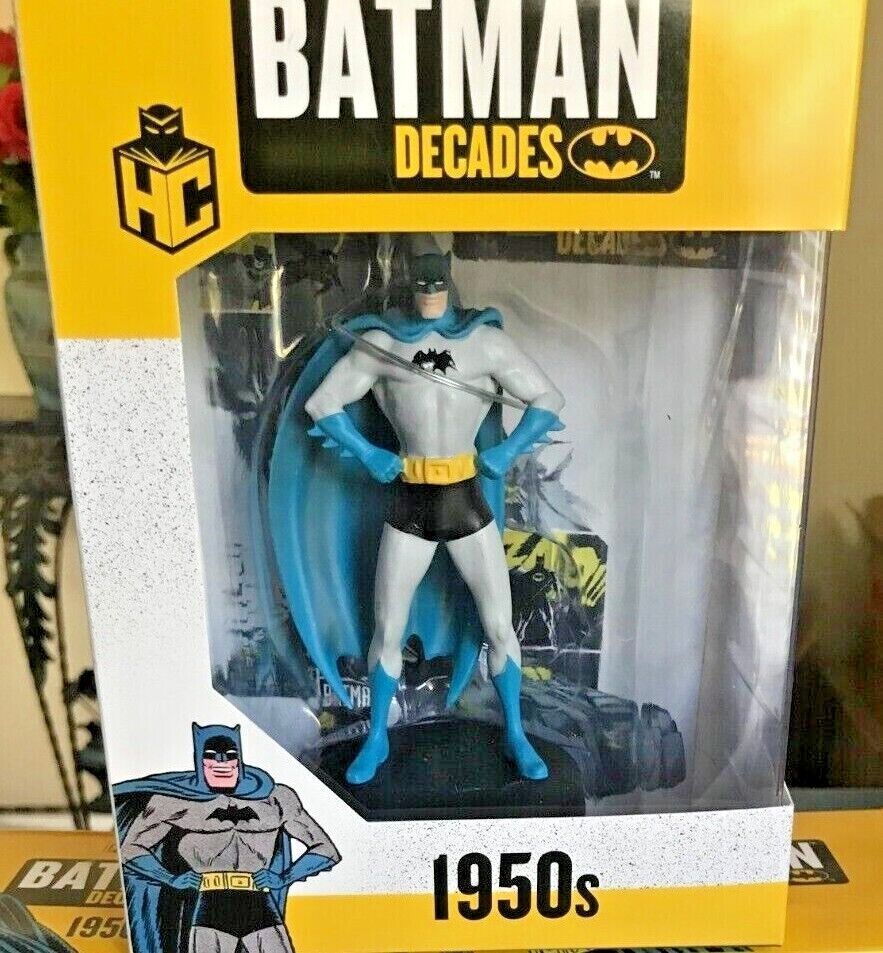 Batman 1950s Decades Collection Figure with Collector Magazine Figurine ...