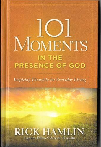 101 Moments in the Presence of God [Hardcover] Rick Hamlin - Nonfiction