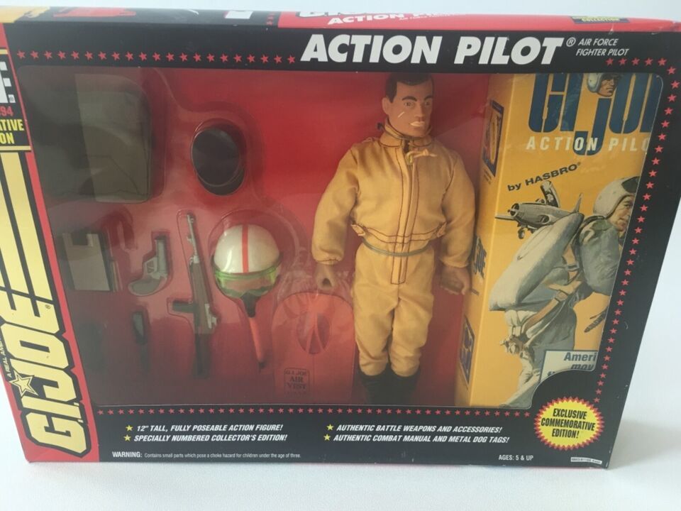 GI Joe 1/6 Scale WWII Hasbro Action Pilot - Air Force Fighter Pilot ...
