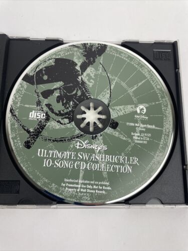Disney's Ultimate Swashbuckler 10 Song CD Collection Pirates of the ...