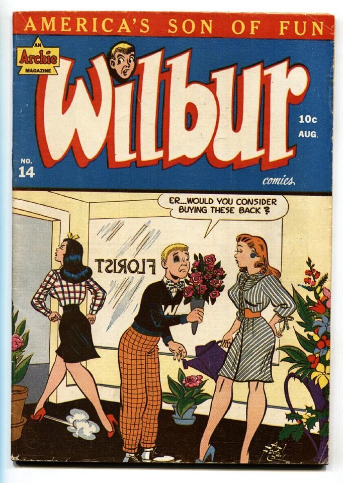 Wilbur #14 1947-spicy Good Girl Art-Katy Keen-Bill Woggon-lingerie ...