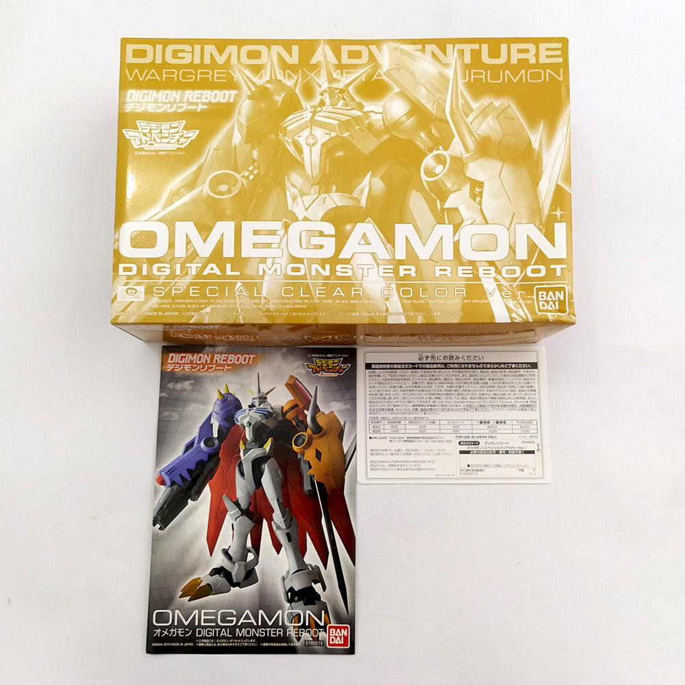 Bandai Digimon Reboot Omegamon Omnimon Special Clear Color Model Kit ...
