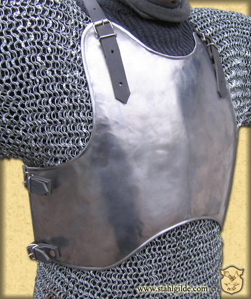 NauticalMart Medieval Larp Armour Breastplate (front and back) "Lombard ...