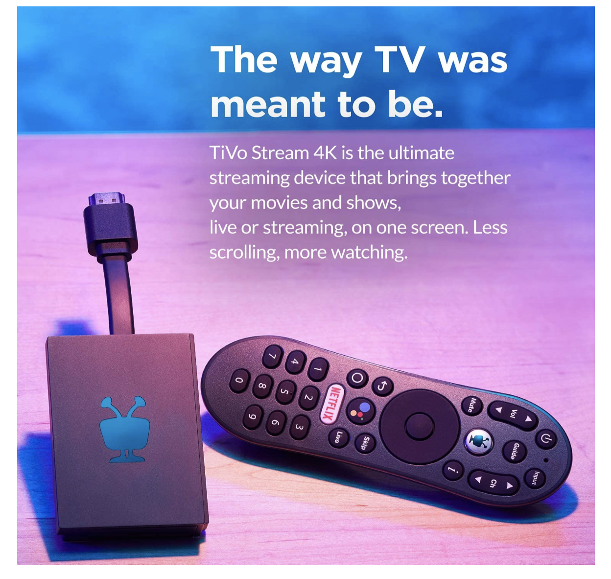 TiVo Stream 4K – Every Streaming App and Live TV on One Screen – 4K UHD ...