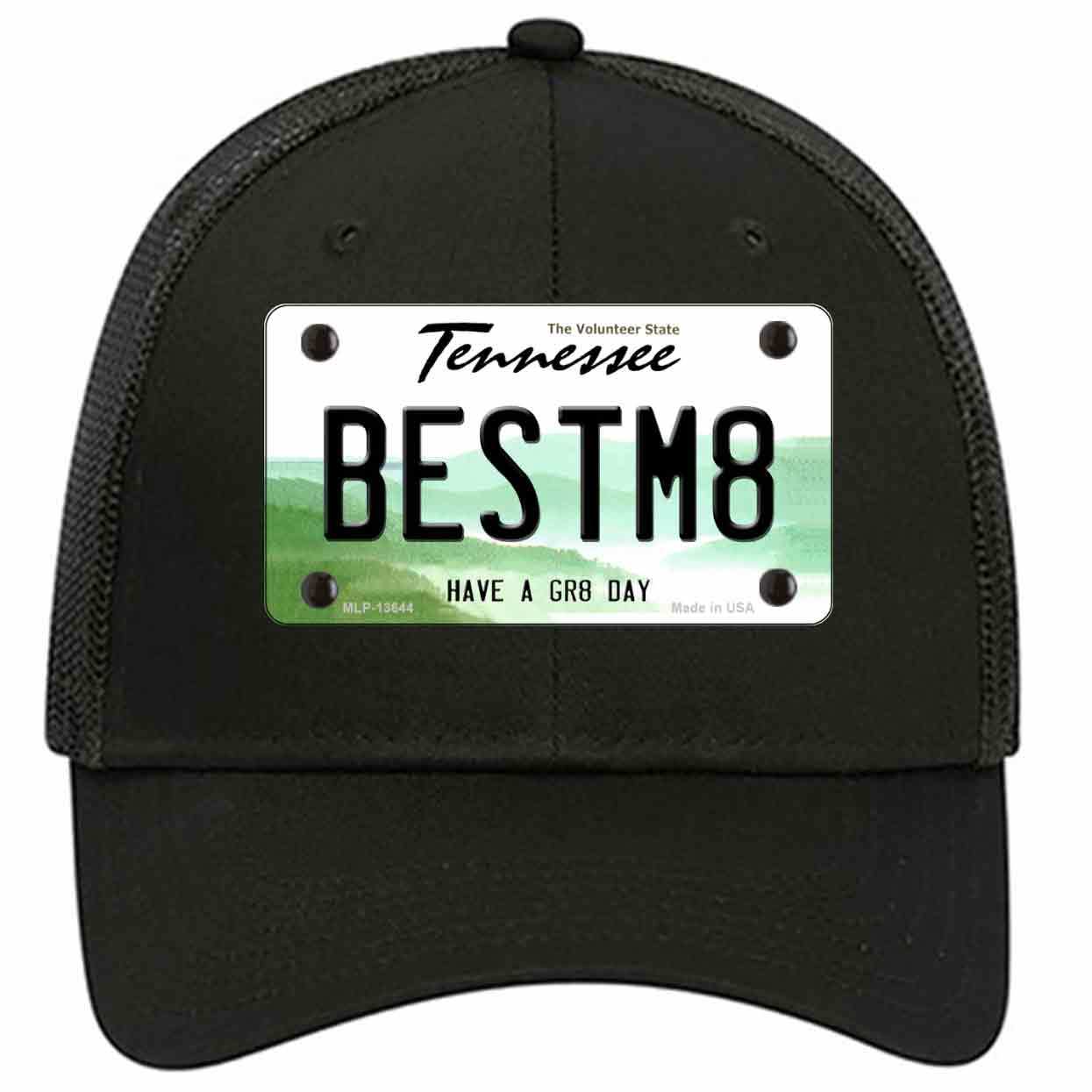 Best Mate Novelty Black Mesh License Plate Hat Tag - Hats