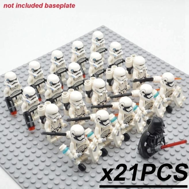 21Pcs/set First Order Army Stormtrooper Jet troopers Star Wars ...