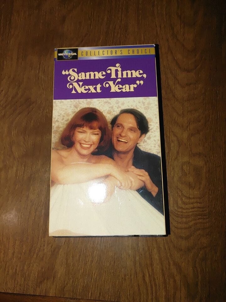 Same Time, Next Year (VHS-Tape), Ellen Burstyn, Alan Alda 1978, - VHS Tapes