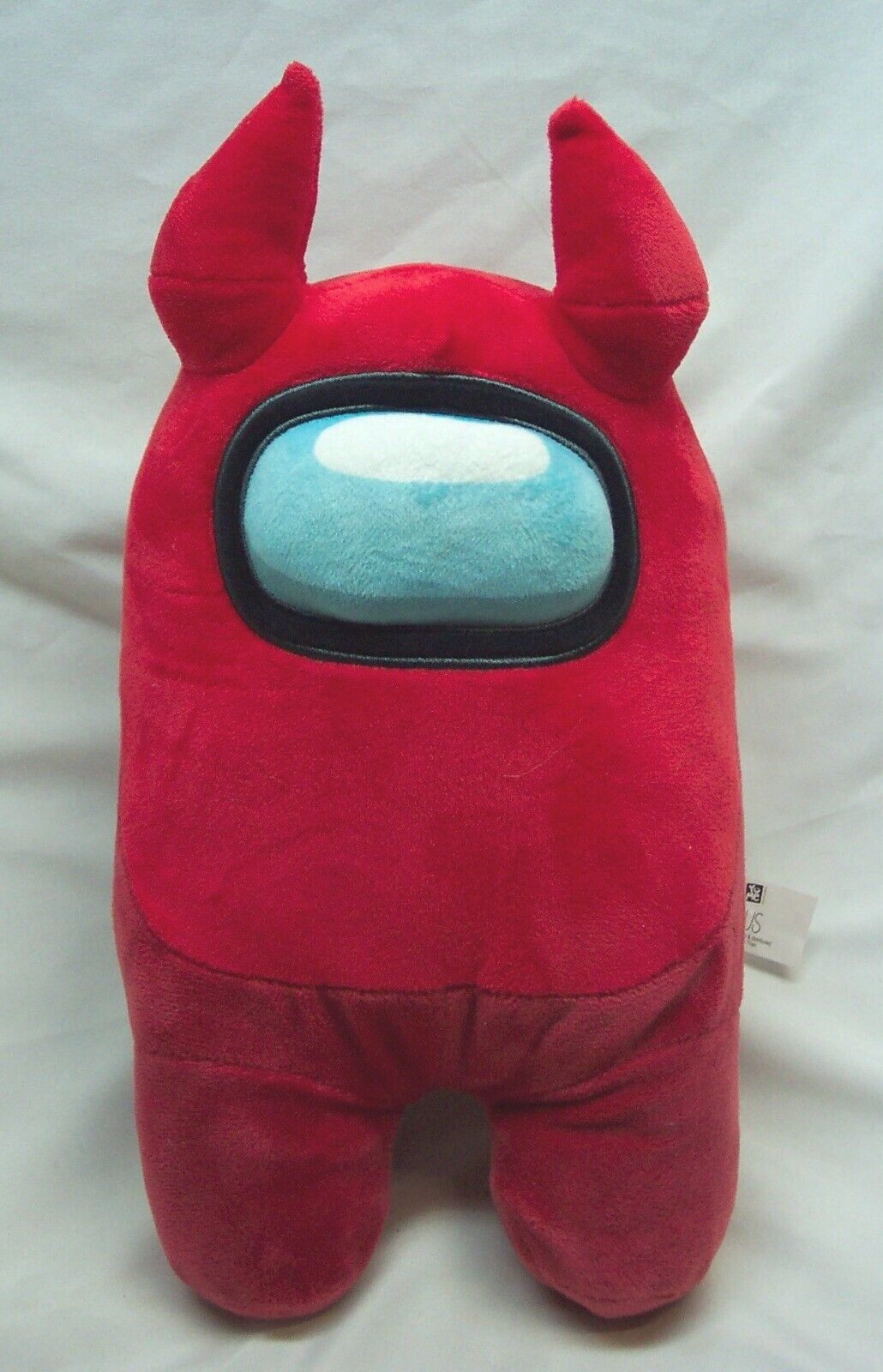 Toikido YuMe AMONG US RED DEVIL HORNS CREWMATE 12" Plush STUFFED ANIMAL ...