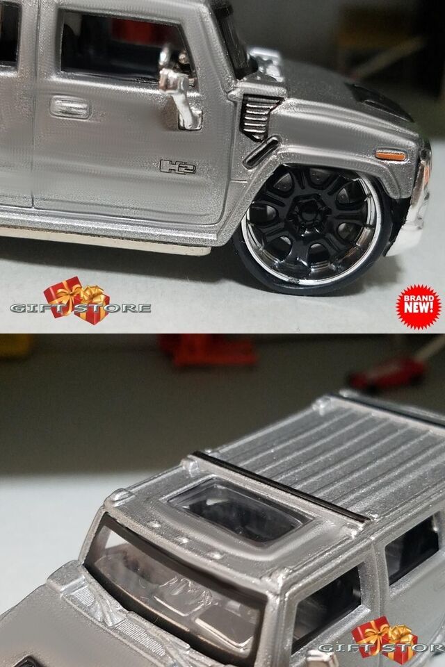 HTF RARE KEYCHAIN SILVER PEWTER HUMMER H2 NEW CUSTOM LOWRIDER Ltd GREAT ...