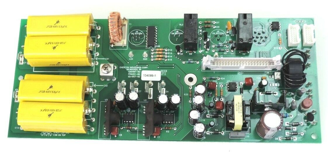 NEW ENERCON INDUSTRIES 134089-1 BOARD LM5407-02, FD6451-02, SD1957-02 ...