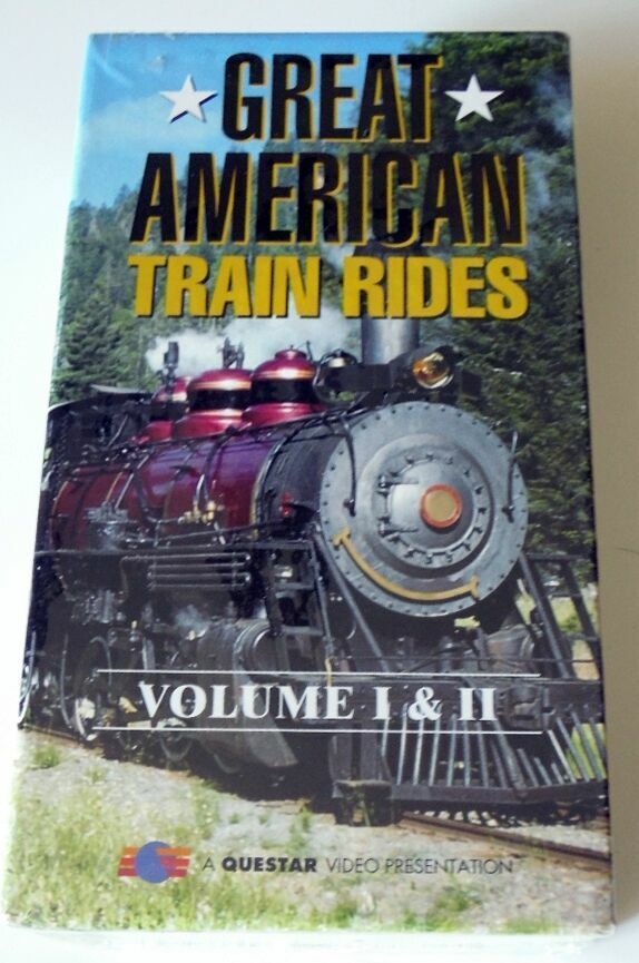 Movie: Great American Train Rides Volume 1 & 2 - VHS Tapes