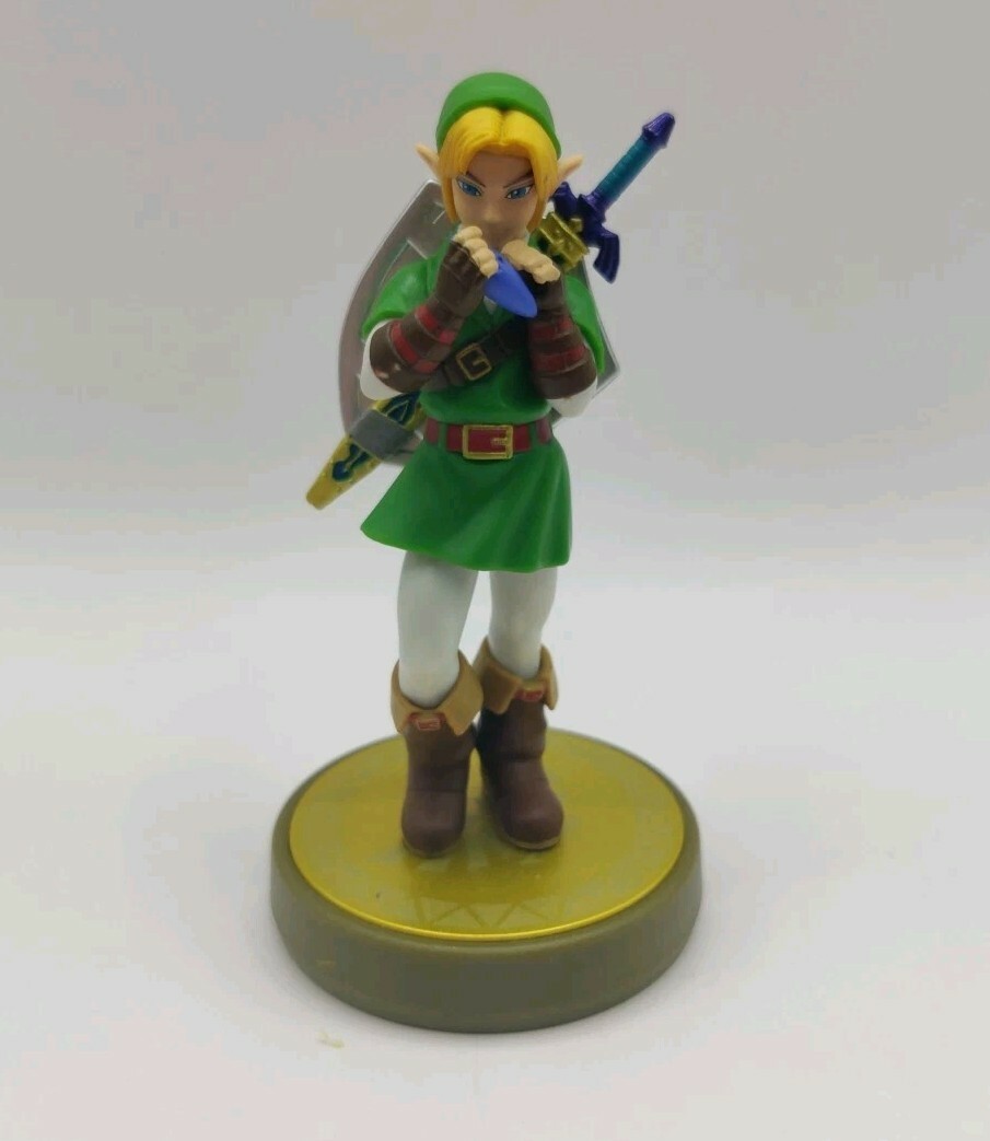 Link Ocarina of Time Amibo The Legend of Zelda 30th Anniversary Series ...