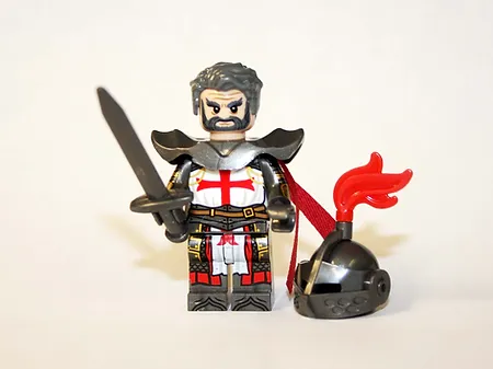 Building Templar Knight Deluxe Castle Soldier Minifigure Action Figures ...