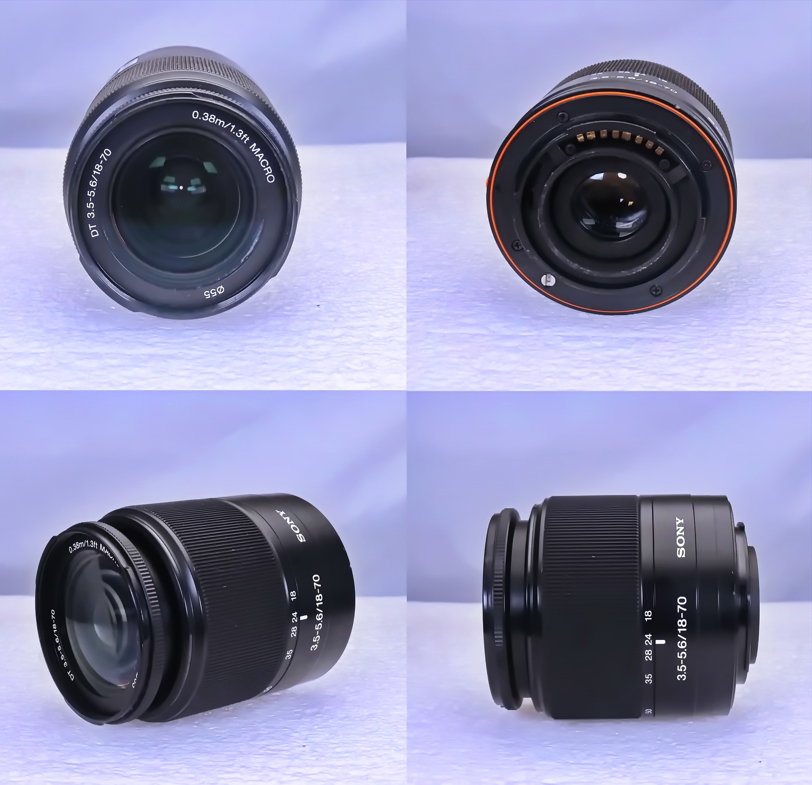 SONY Alpha Mount 18-70mm DT N50 F3.5-5.6 Lens - Lenses