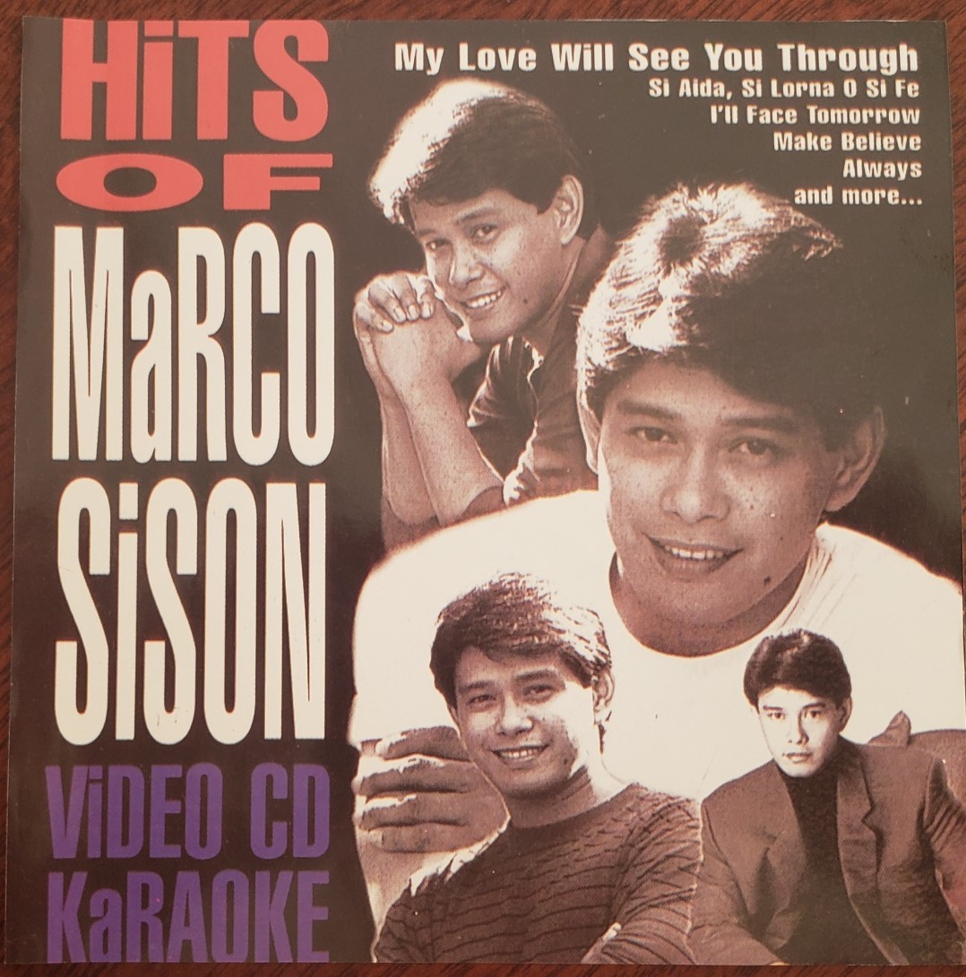Hits of Marco Sison Video CD Karaoke Philippine/Tagalog 1999 - CDs