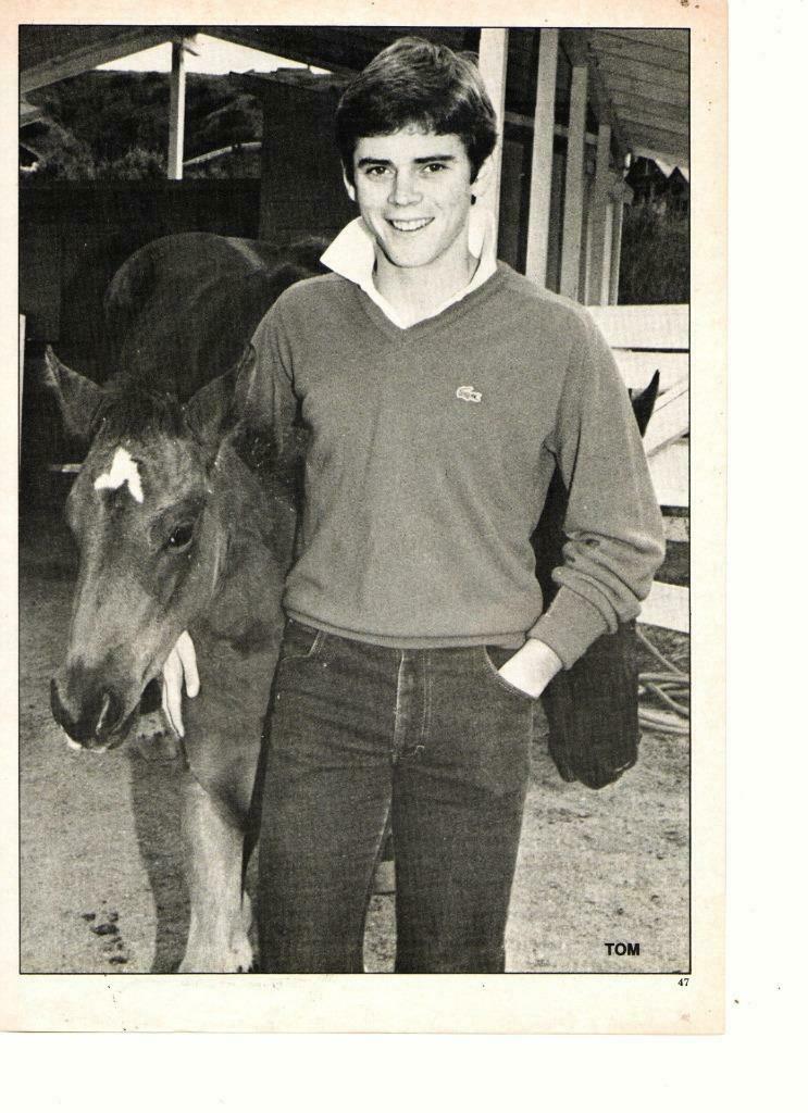 C Thomas Howell teen magazine pinup clipping Outsiders double sided ...