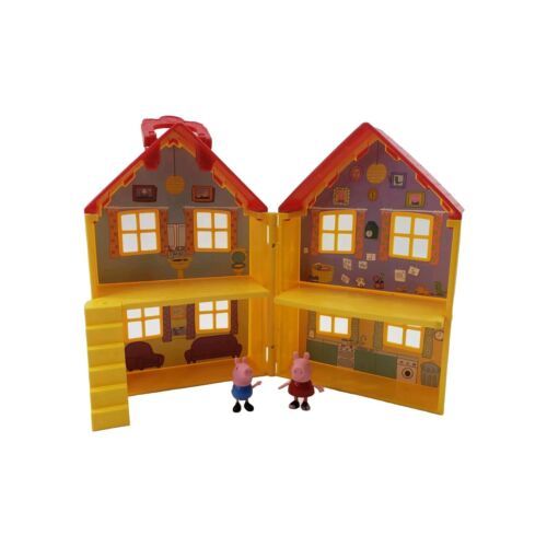 Peppa Pig House Stairs Portable Playset with Figures Jazwares - Other