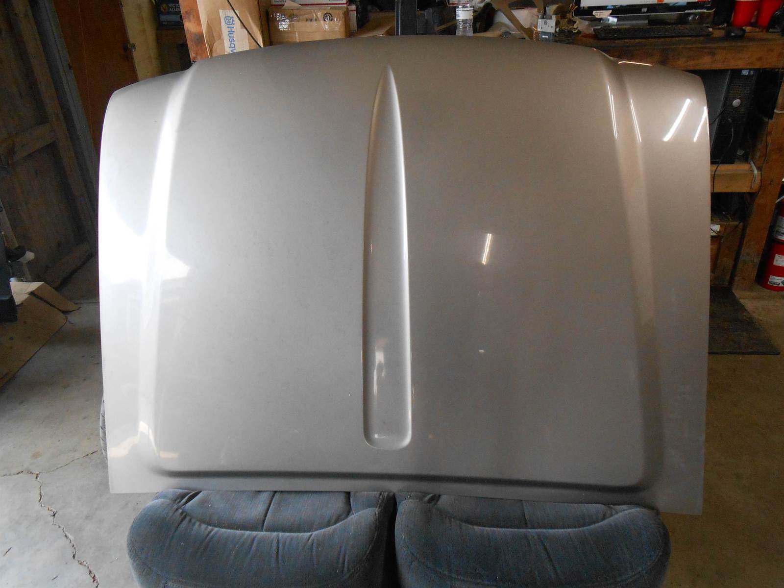 2004-2011 Ford Ranger Hood OEM Color Beige Paint Code AQ - Hood Panels
