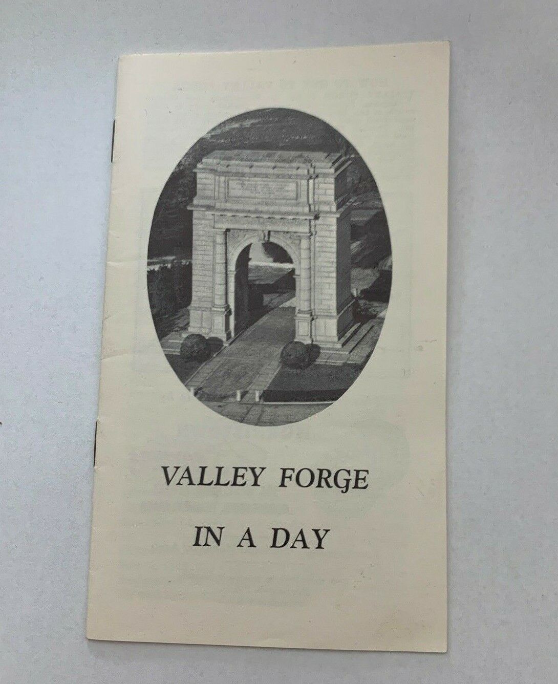 VTG 1960 TRAVEL Guide "VALLEY FORGE in A DAY" Revolutionary War ...