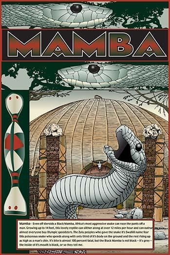 Mamba 20 x 30 Poster - Home Décor