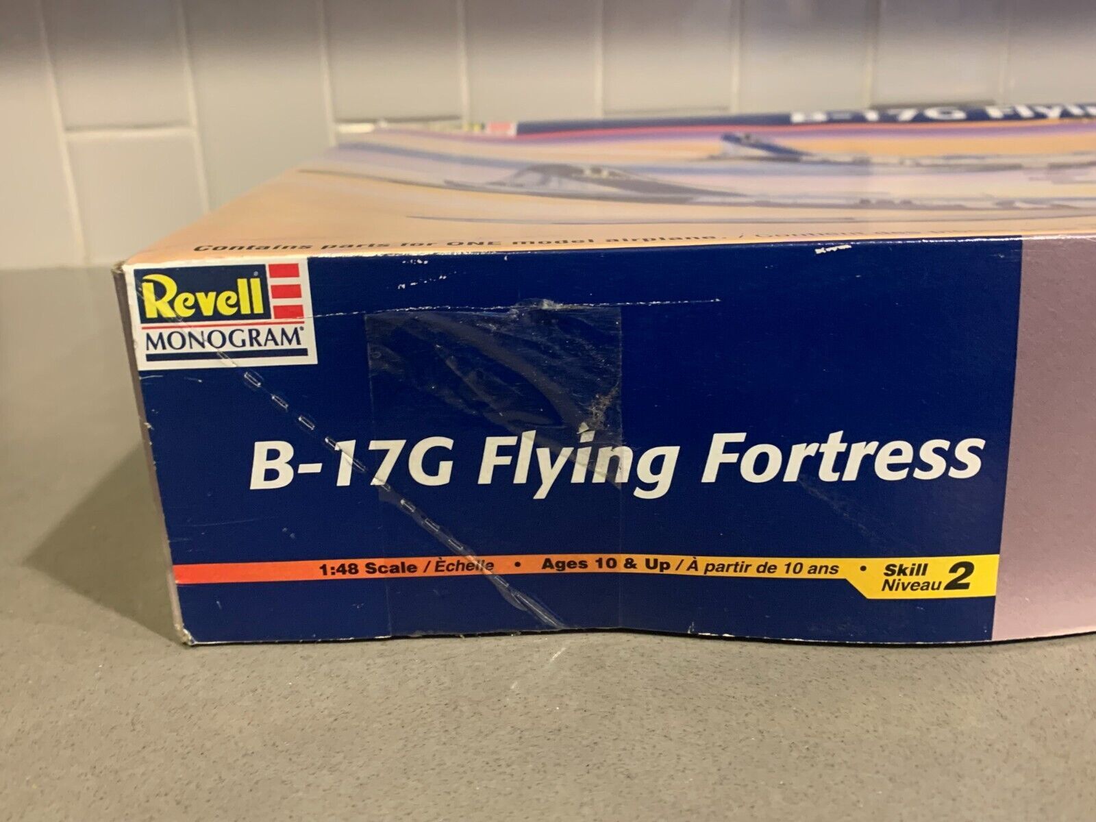 Revell B-17G Flying Fortress Plane Model Kit 1:48 Scale Unassembled ...