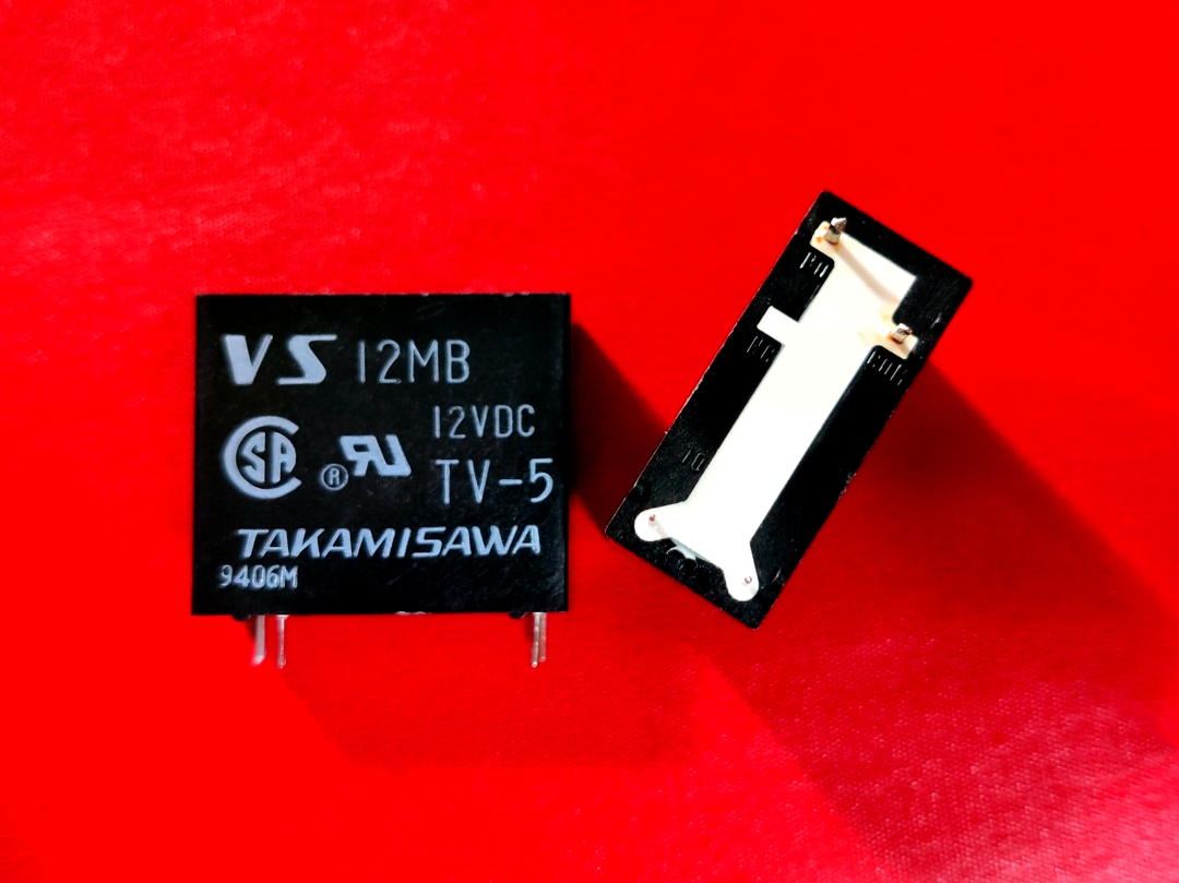 VS12MB, VS 12MB, 12VDC TV-5 POWER Relay, TAKAMISAWA Brand New!! - Other