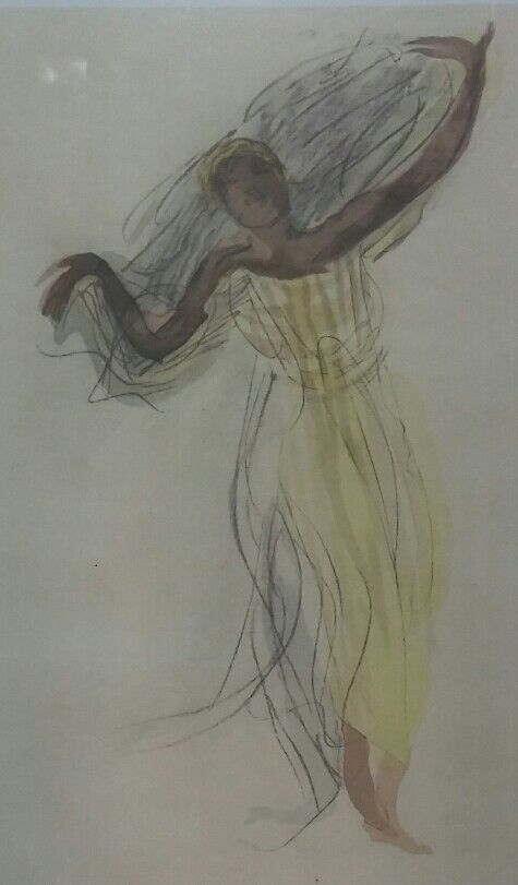 1906 Auguste Rodin - Cambodian Dancer Poster 1993 Nouvelle Images Art ...