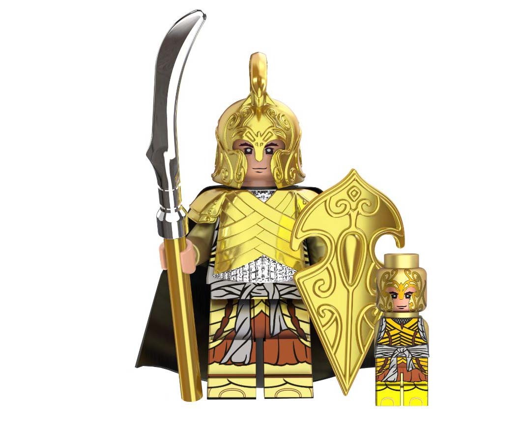 Nordor Elf Warrior Lotr Lord Of The Rings Hobbit Custom Minifigures ...