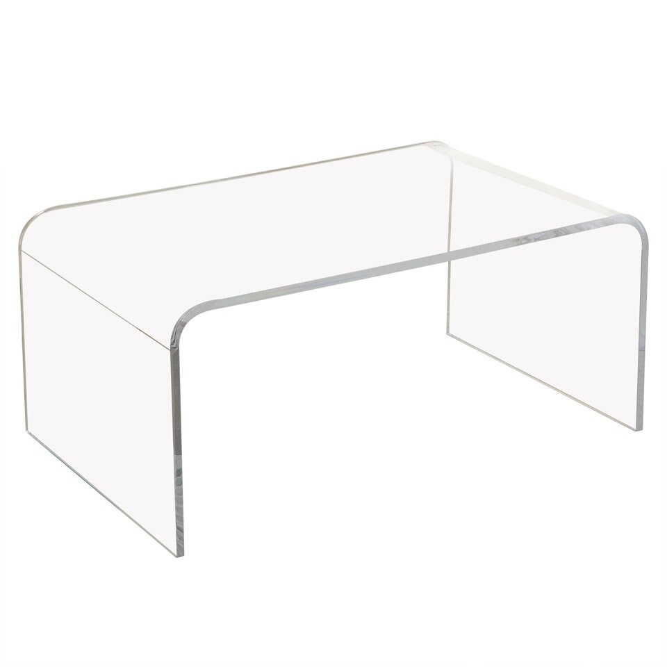 Acrylic coffee table 48" x 18" x 18" made of .750" thick Acrylic/Lucite ...