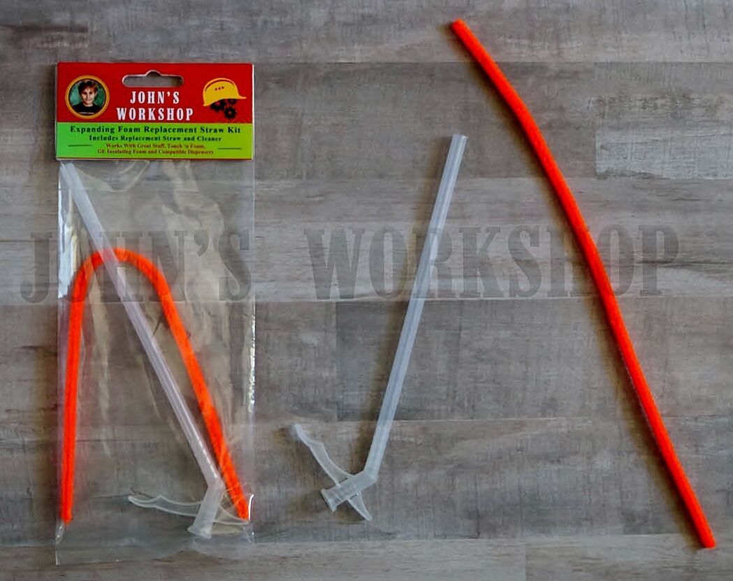 Basic Expanding Insulation Dispenser Straw Kit - Great Stuff Foam ...