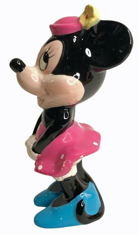 Vintage Walt Disney Prod. Japan 5 1/2" Ceramic Minnie Mouse Figurine ...