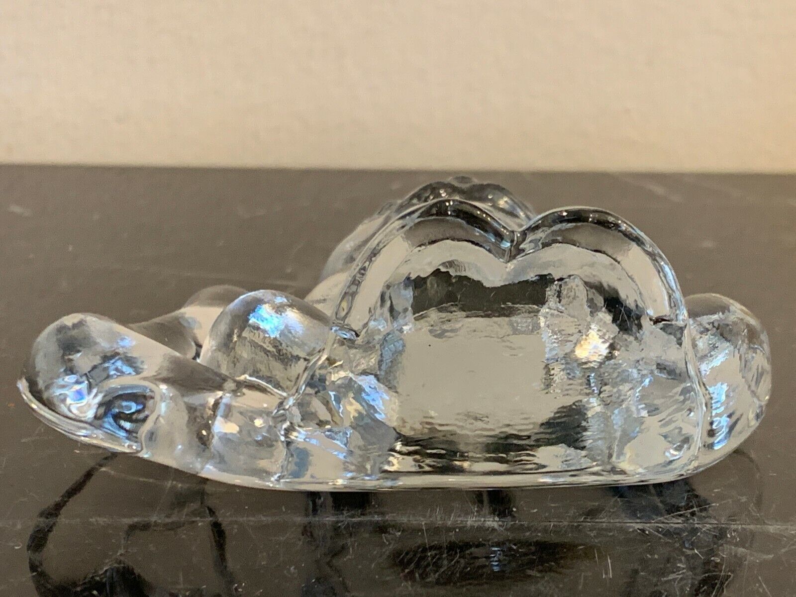 Kosta Boda Art Glass Zoo Series Crystal Cat Figurine Paperweight ...
