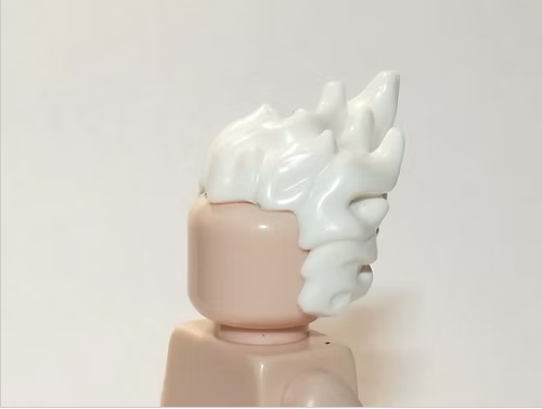 SM White Flame Hair Custom Minifigures Mini and 50 similar items