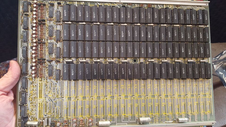 Texas Instrument Memory PCB Board 975155-0004Y / 975156-0001 Rev. J ...