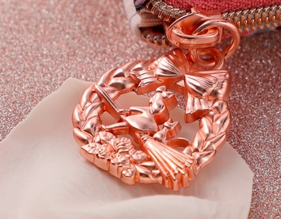 Kikis Delivery Service - Jiji Pink Rose Cosmetic bag - Original Ghibli ...