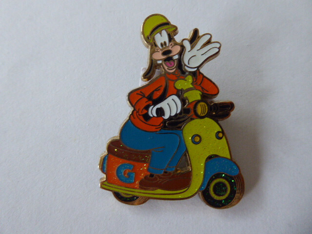 Disney Swap Pin 84001 Hkdl - Goofy - Motorcycle - Mysterious- show ...