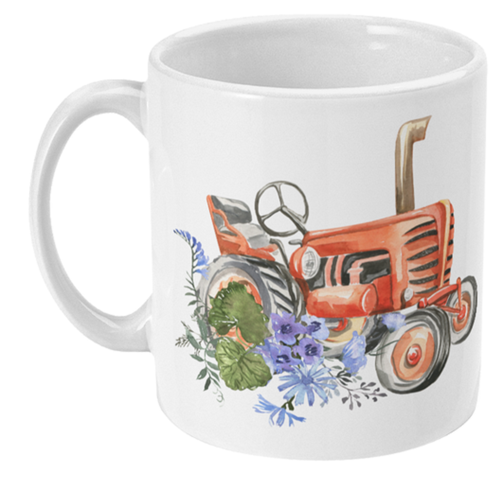 Beautiful Vintage Tractor Coffee Mug - Kitchen Storage & Organization