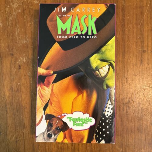 The Mask VHS VCR Video Tape Used Movie Jim Carrey - VHS Tapes
