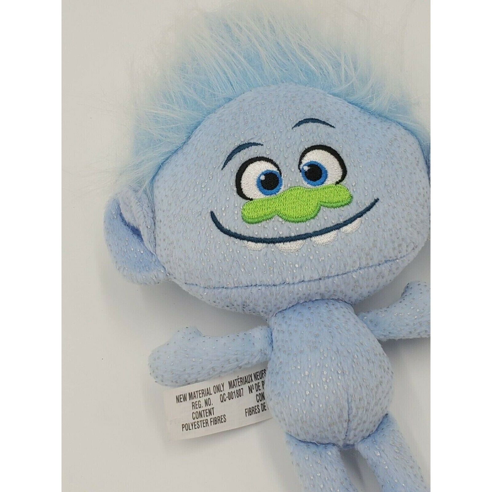 Dreamworks Trolls Guy Diamond Character Stuffed Animal 12 Inch Blue Toy ...