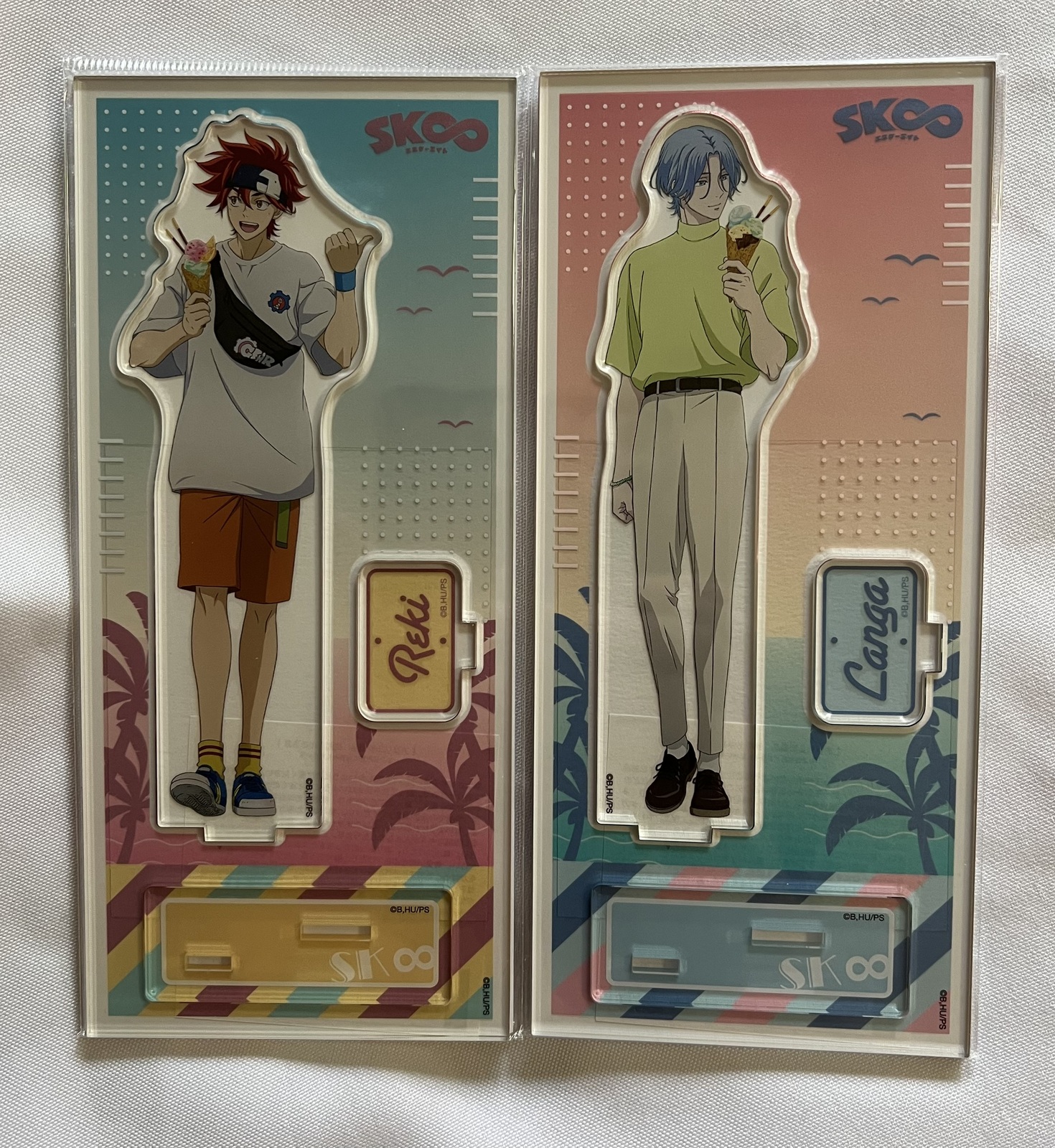 SK8 the Infinity Reki & Langa Acrylic Stand Figure Set Limited Anime ...